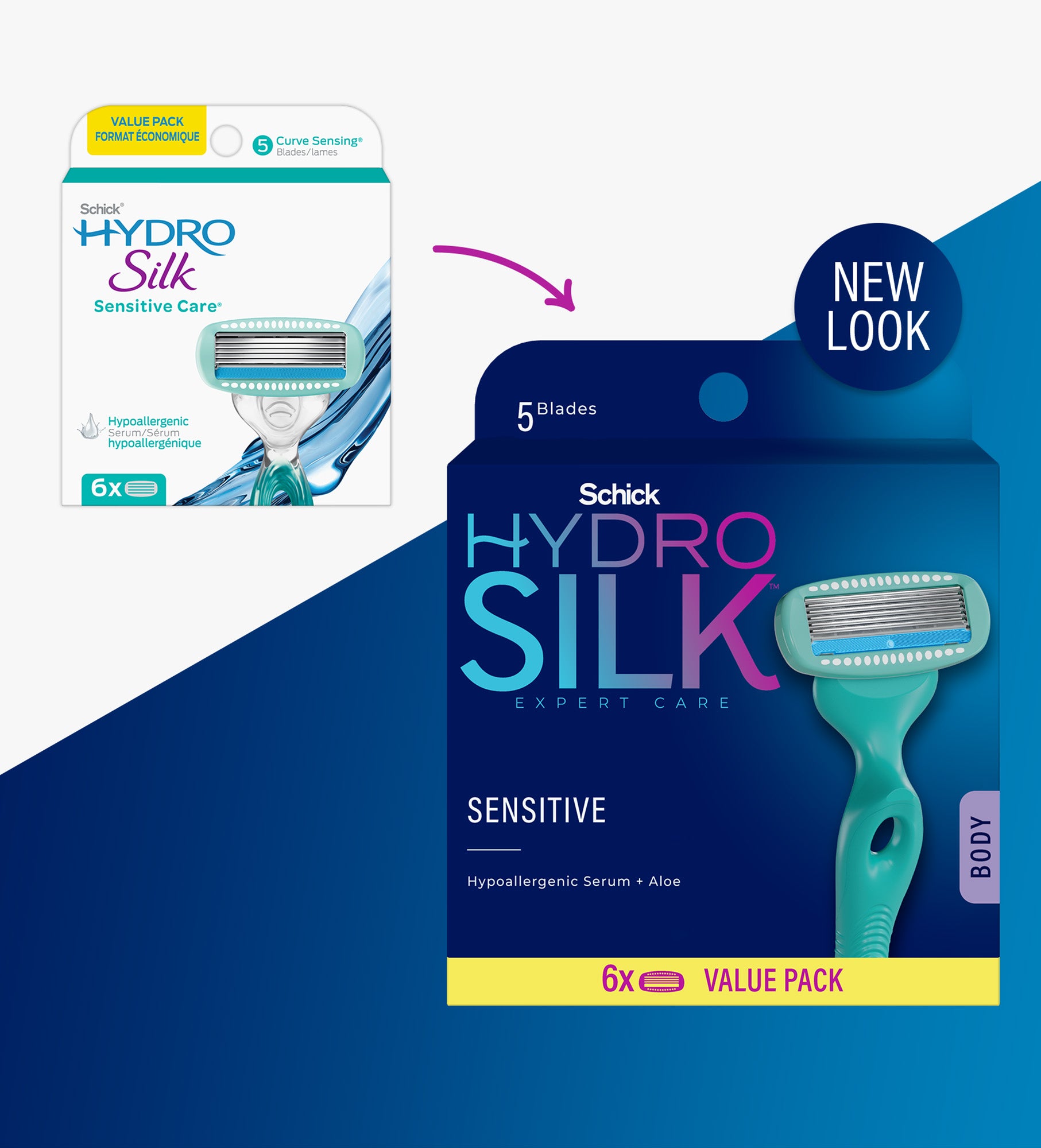 Hydro Silk® Sensitive Refills – Schick US
