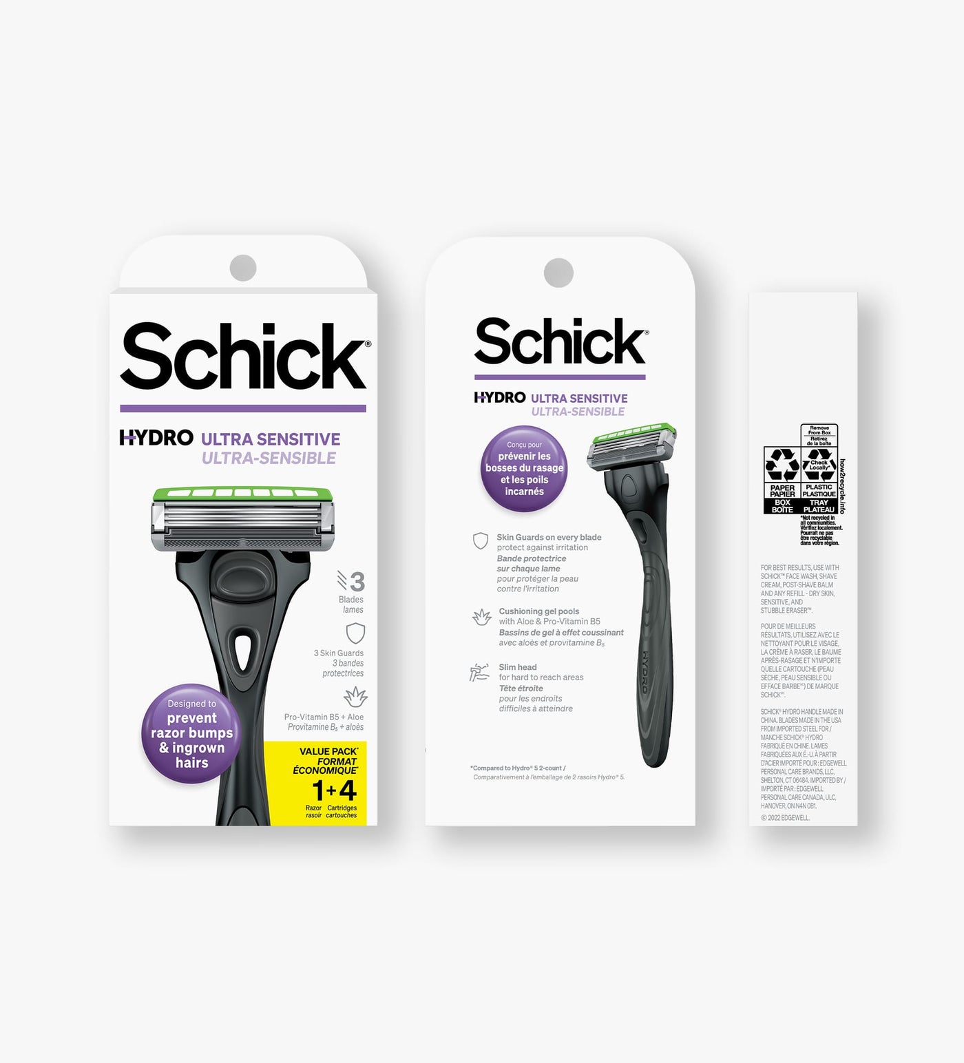 Schick Hydro Ultra Sensitive Razor for Men – Schick US