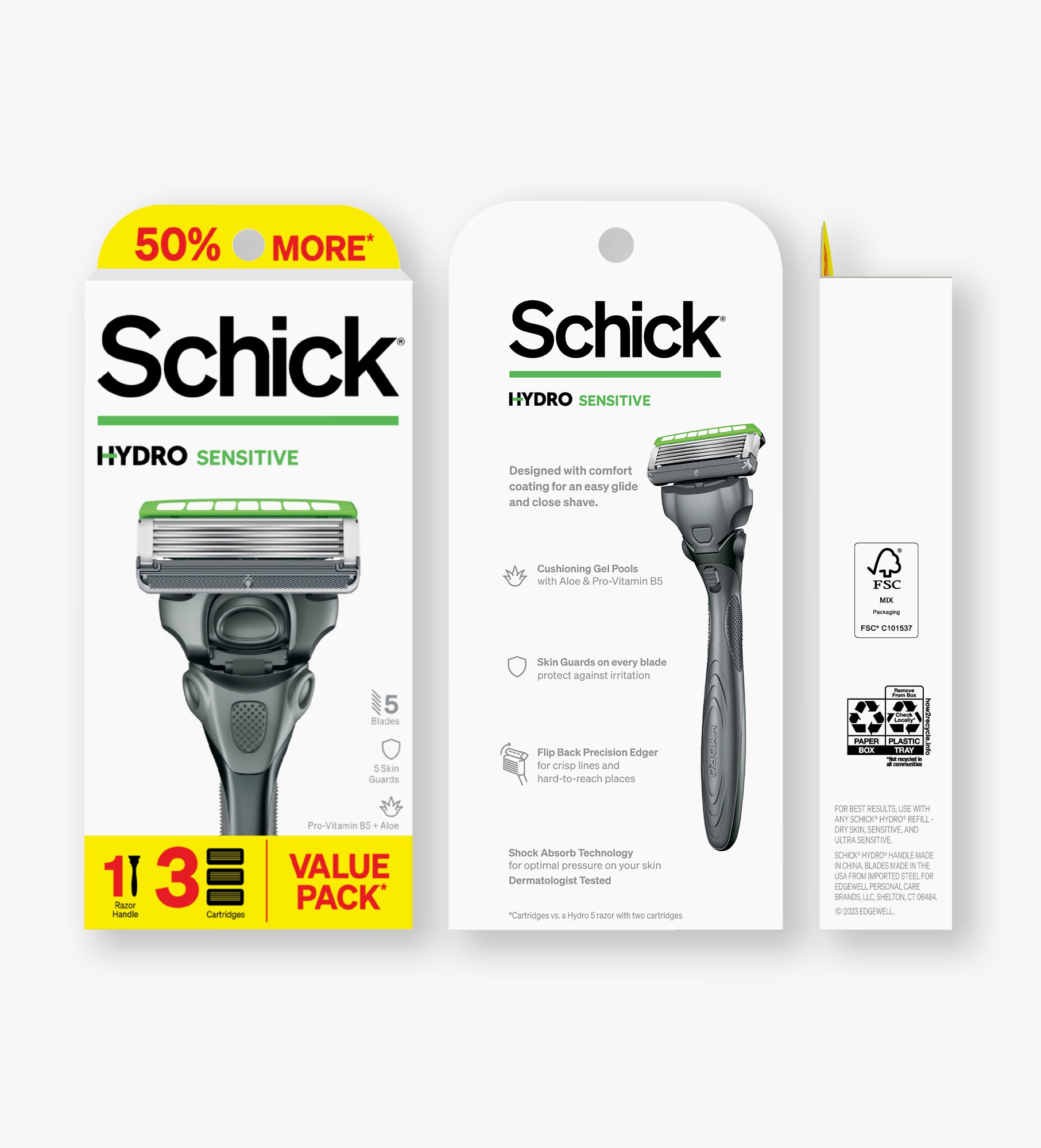 Schick Hydro Sensitive Razor – Schick US