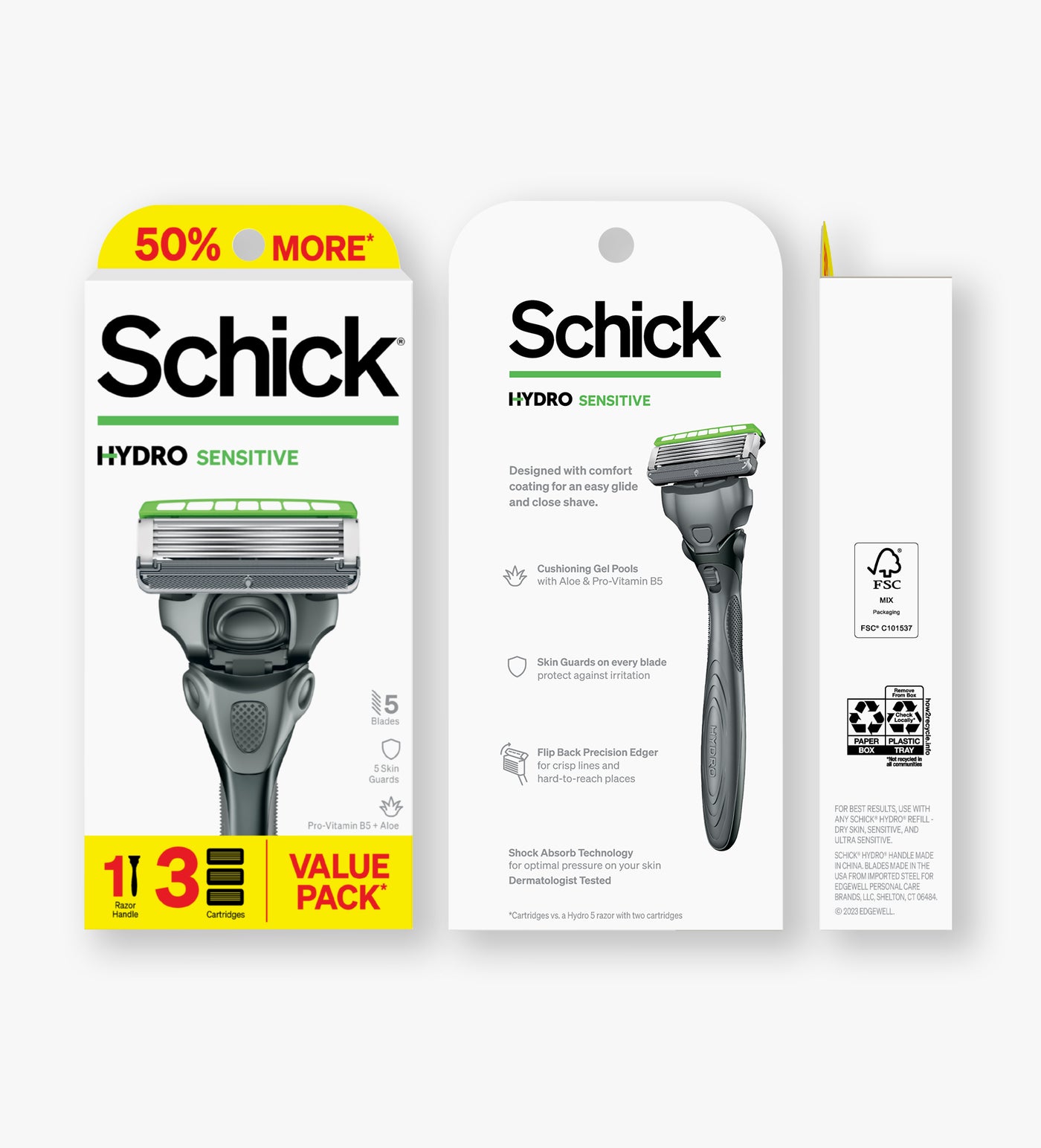 Schick Hydro Sensitive Razor – Schick US