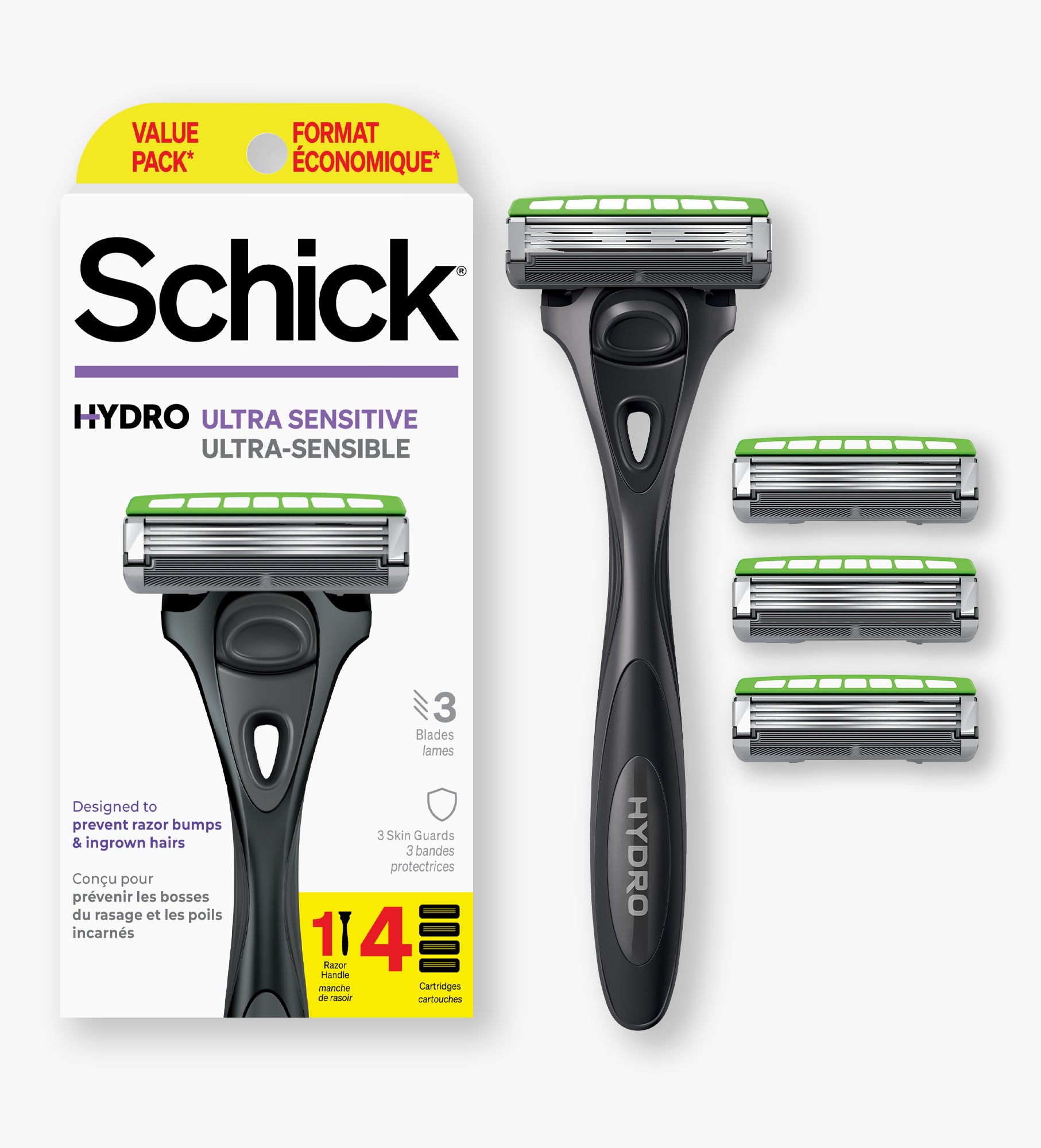 Schick Hydro Ultra Sensitive Razor for Men – Schick US