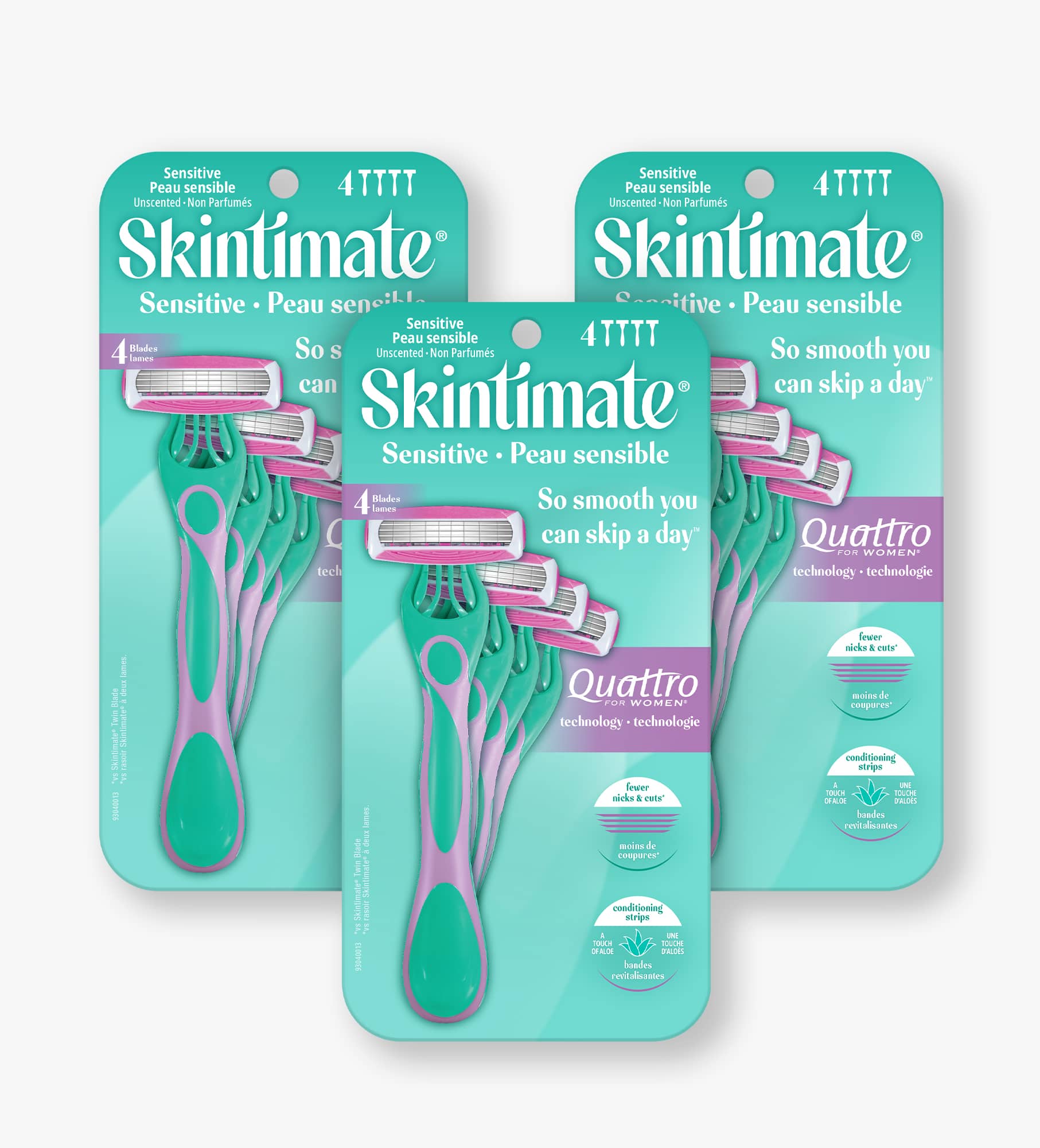 Skintimate® Sensitive Skin Disposable Razor – Schick US