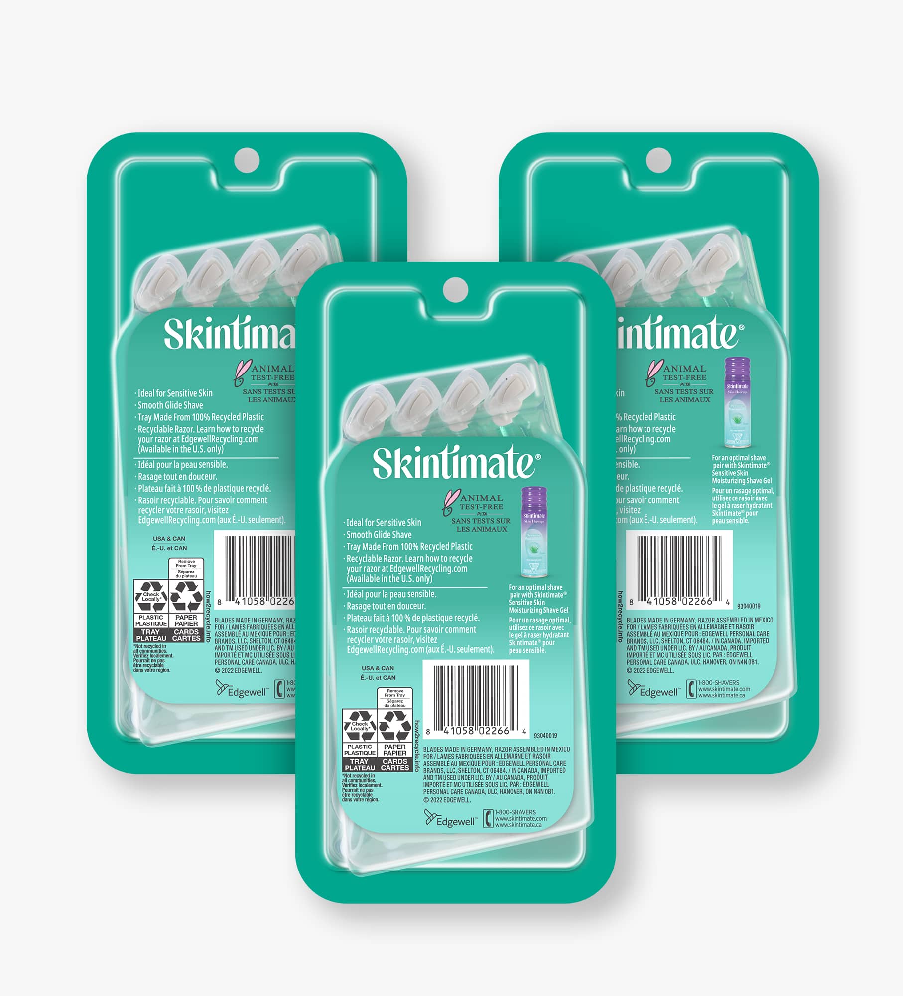 Skintimate® Sensitive Skin Disposable Razor – Schick US